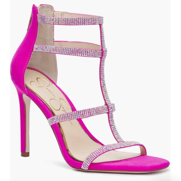 Jessica Simpson | Shoes | Jessica Simpson Shimmering Embellished Jewel ...